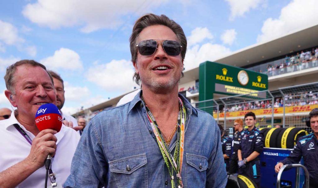 Pitt's F1 Has A Poster - Last Movie Outpost