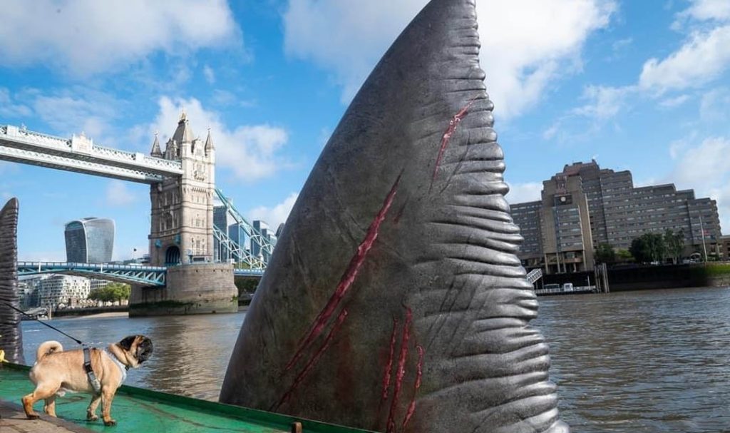 MEG Visits The Thames In London - Last Movie Outpost