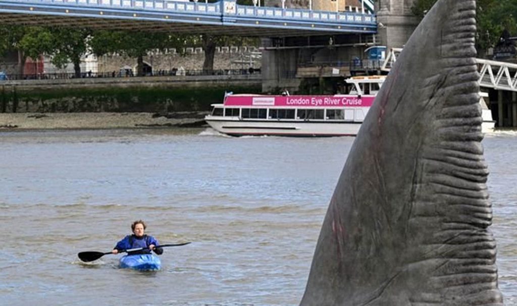 MEG Visits The Thames In London - Last Movie Outpost