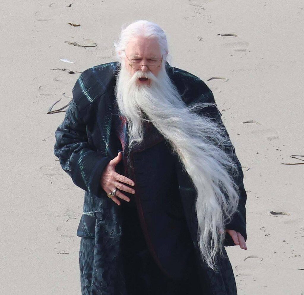 HARRY POTTER: Lithgow's Dumbledore In Full Costume - Last Movie Outpost