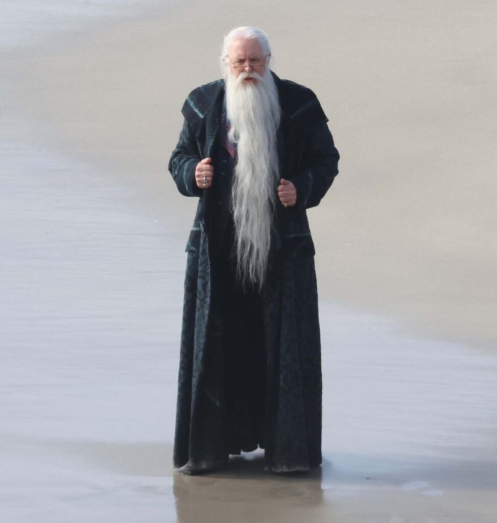 HARRY POTTER: Lithgow's Dumbledore In Full Costume - Last Movie Outpost